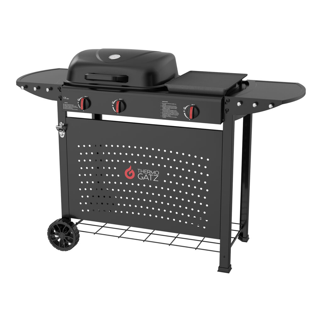 Ψησταριά υγραερίου BBQ Thermogatz GS GRILL 2 + PLANCHA - Zgas.gr